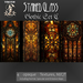 Second Life Marketplace - TGR-Stained Glass-Gothic Set C boxed emissive